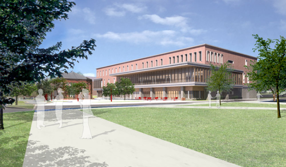 UMass Amherst Dining Commons - Marguerite Concrete